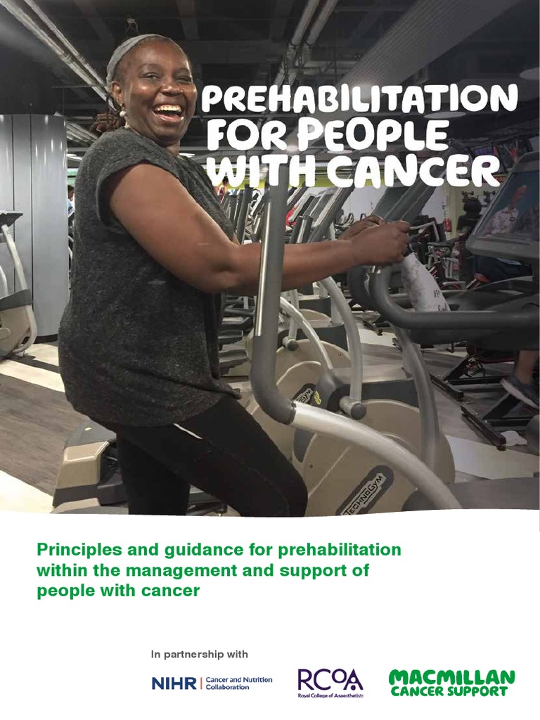 Prehabilitation For People With Cancer - tcm9 353994 | PDF