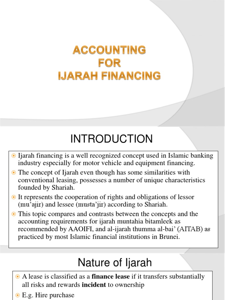 Ijarah PDF | PDF