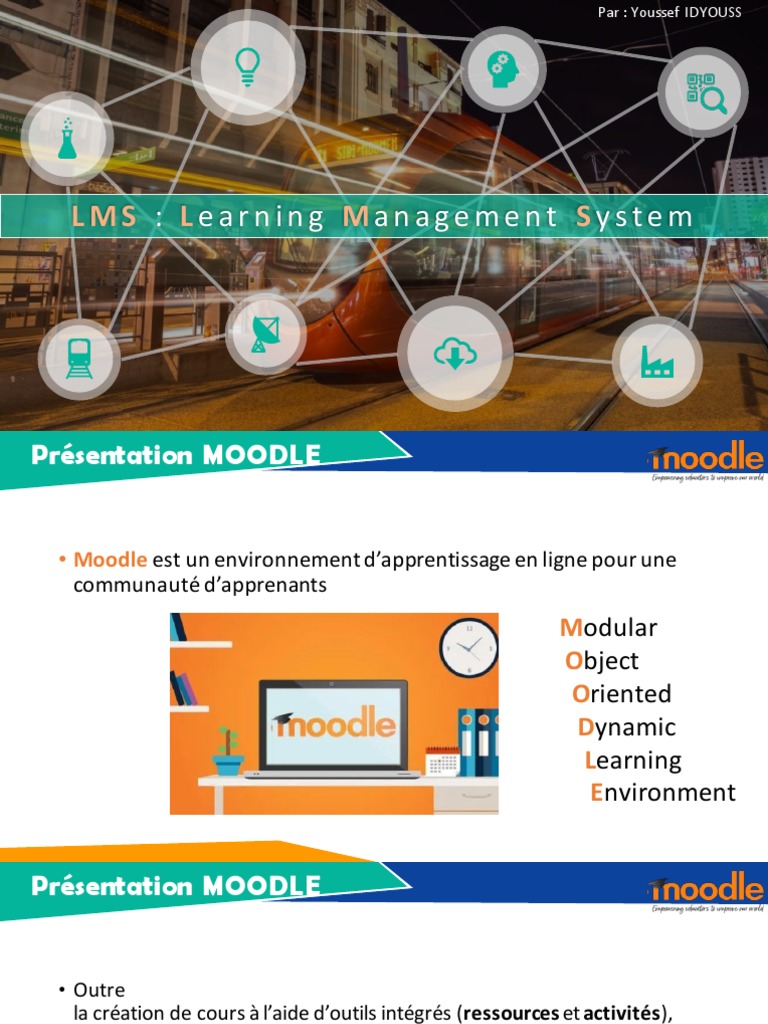 Présentation LMS Plateforme E-Learning MOOC 09052020 | Descargar gratis PDF | Moodle ...
