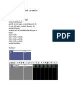 Verilog Code For Code Converters | PDF | Binary Coded Decimal | Elementary Mathematics