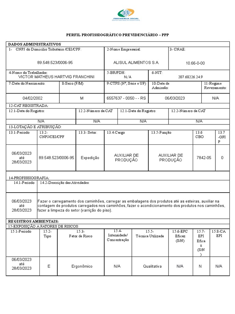 Seguir Esse Modelo de PPP-42 | PDF