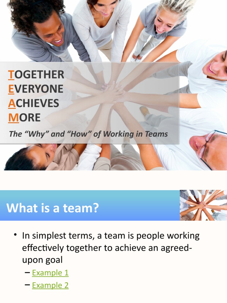 1 Teamwork Module | PDF