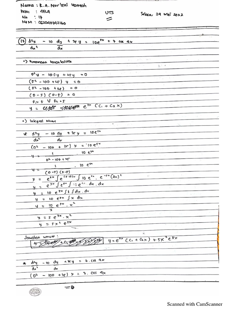 UTS 17. R.A. Nur'aini Hamzah 4ELA | PDF