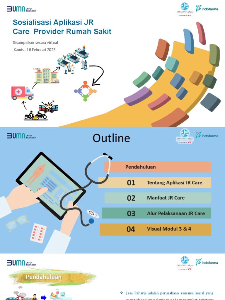 Materi Sosialisasi Aplikasi JR Care Untuk Rumah Sakit | PDF