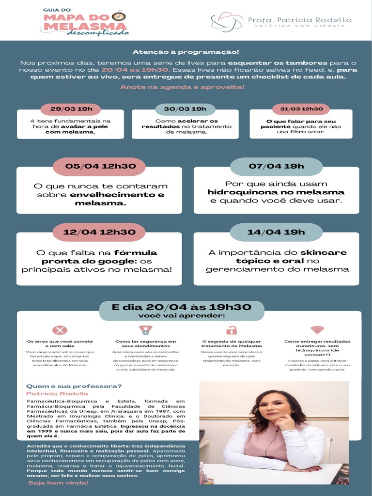 Guia Mapa Melasma Descomplicado | PDF