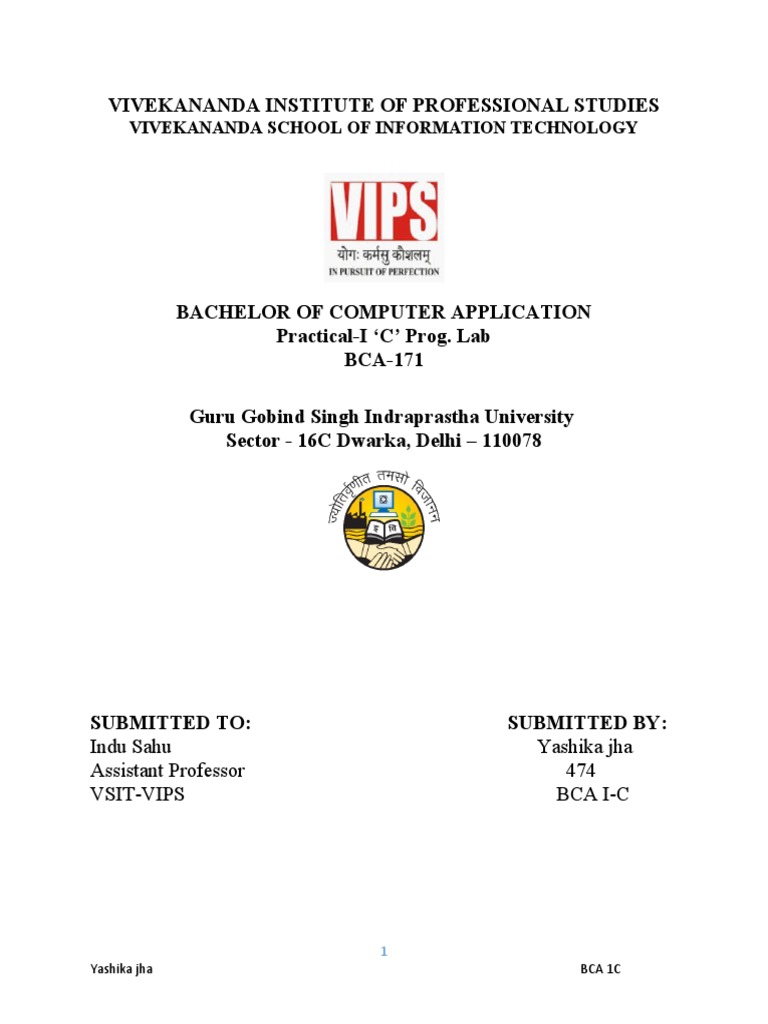 C Practical File | PDF