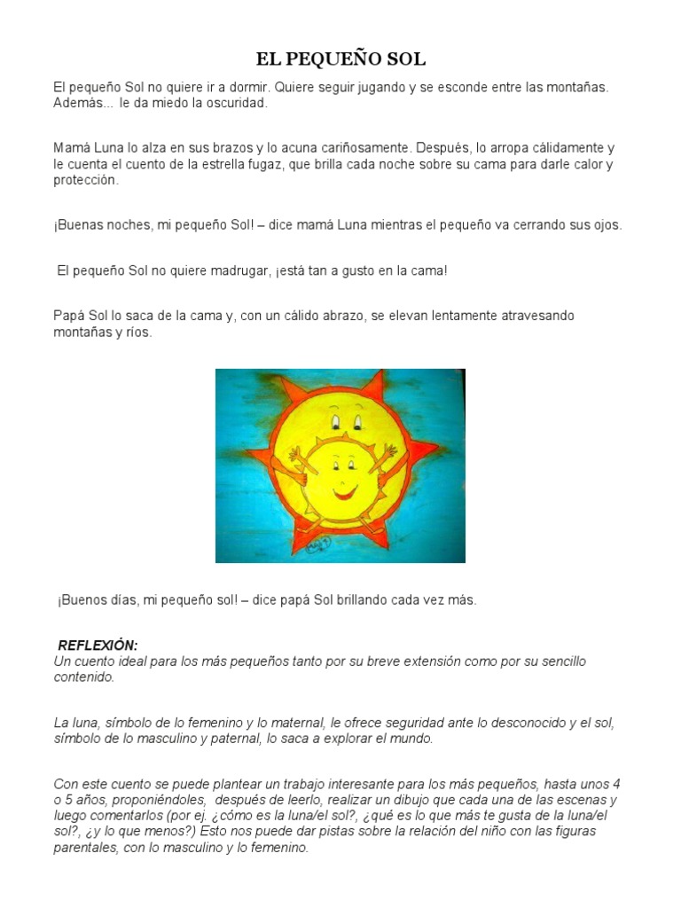 El Pequeño Sol | PDF