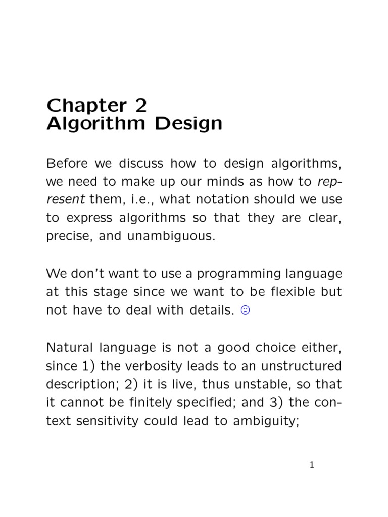 Note 2 Pdf Control Flow Algorithms
