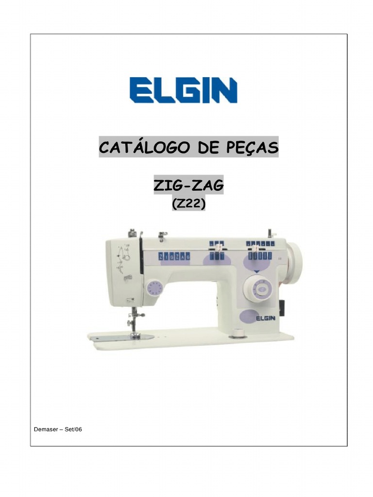 Doméstica Elgin Zig Zag Z22 | PDF