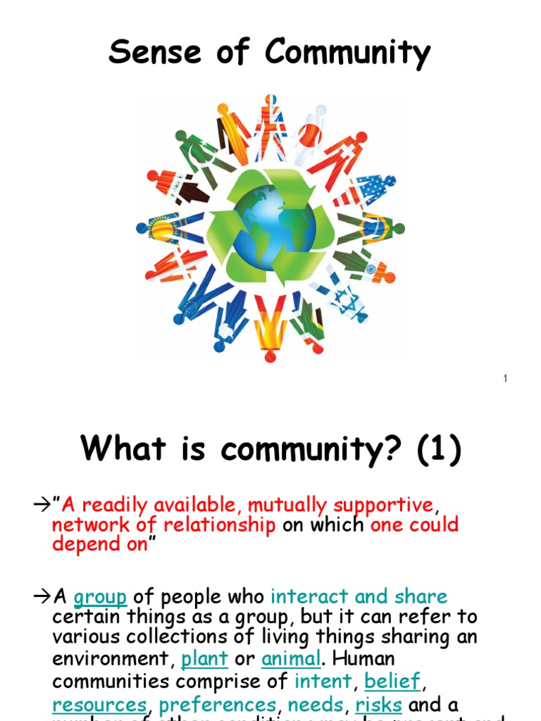 Memahami Sense of Community | PDF