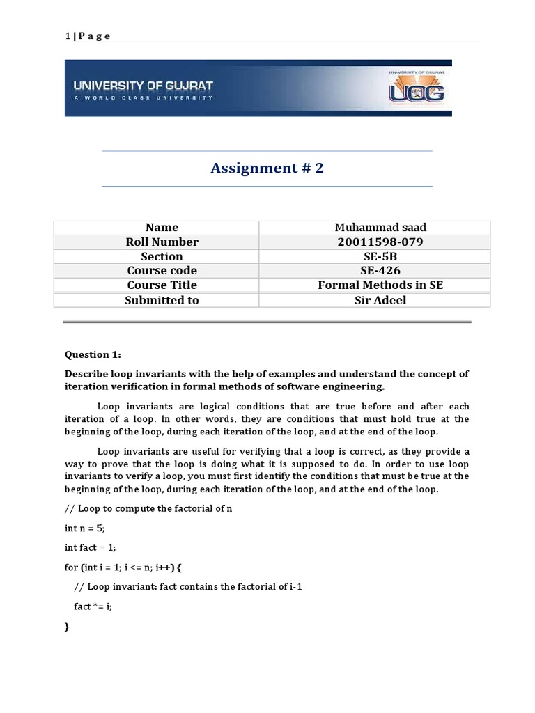 FMSE Assignment 068 | PDF | Control Flow | Algorithms FMSE Assignment 068 | PDF | Control Flow | Algorithms