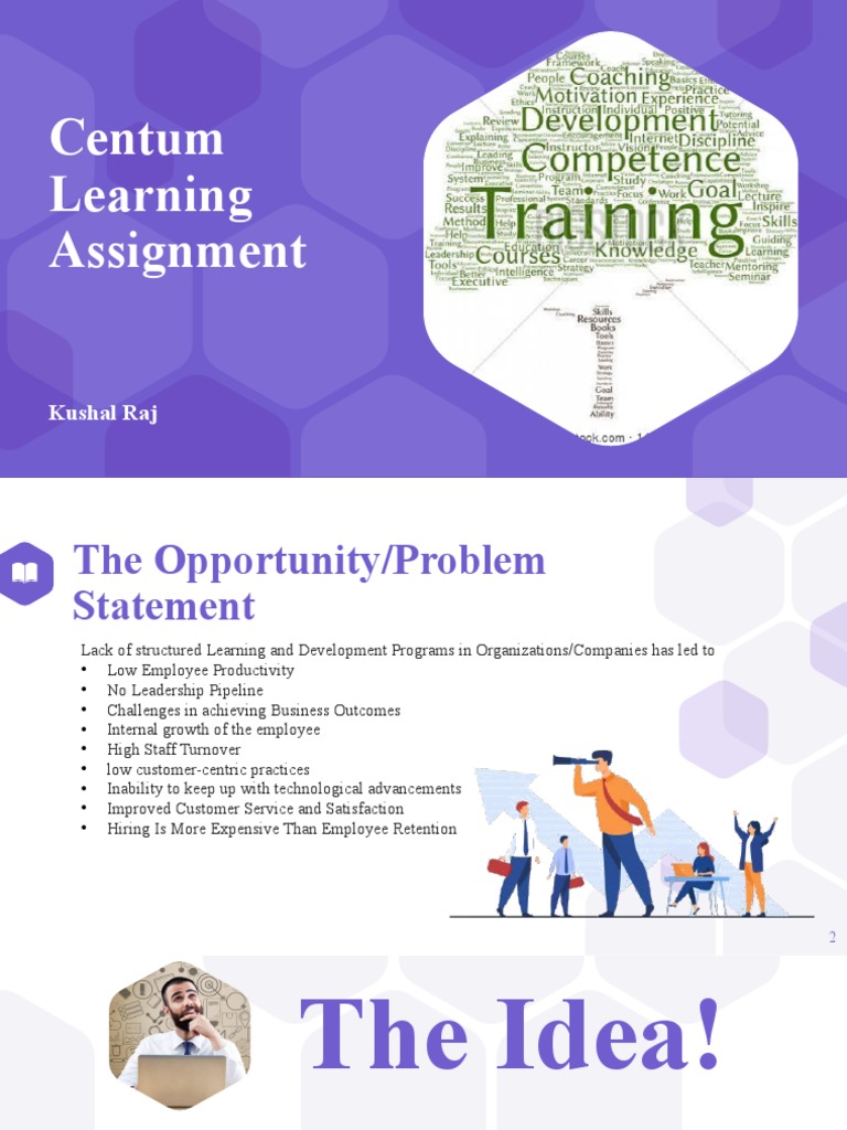 Centum Learning Project | PDF | Massive Open Online Course | Employment