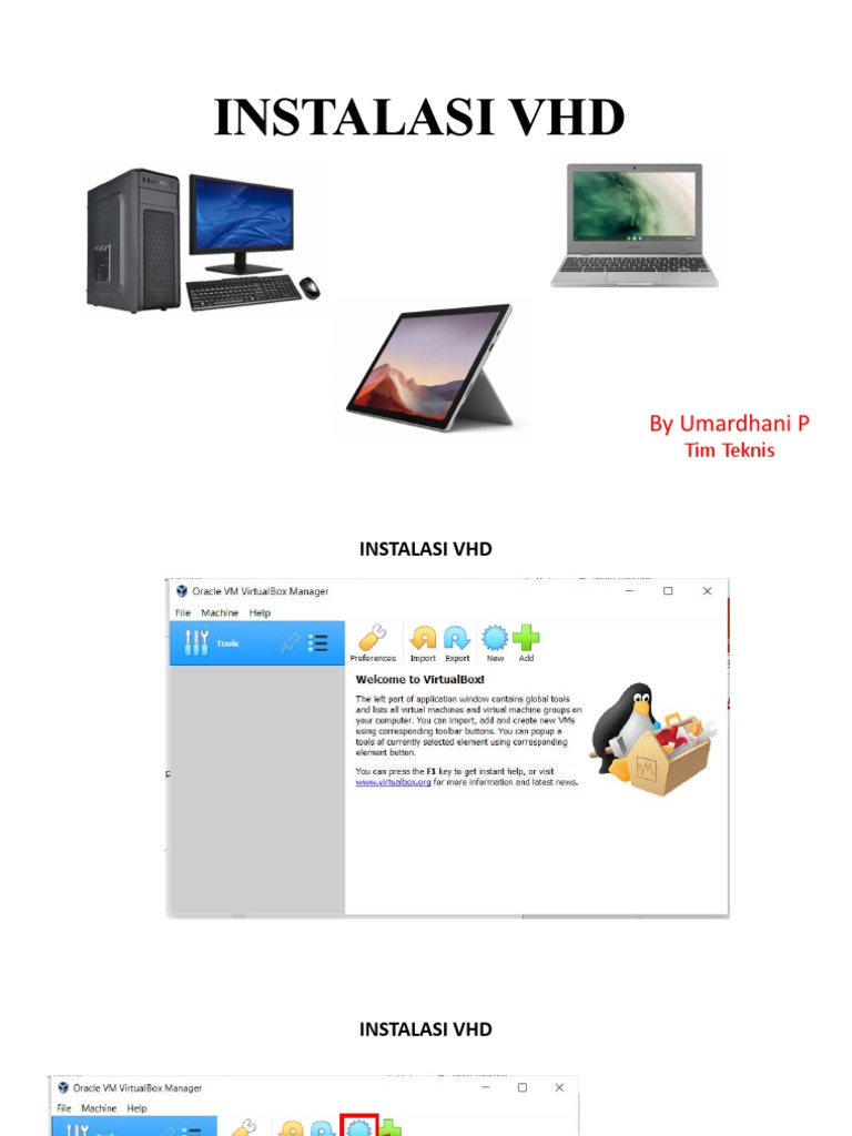 Instalasi VHD SD | PDF