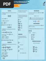 Derivative Rules Cheat Sheet | PDF