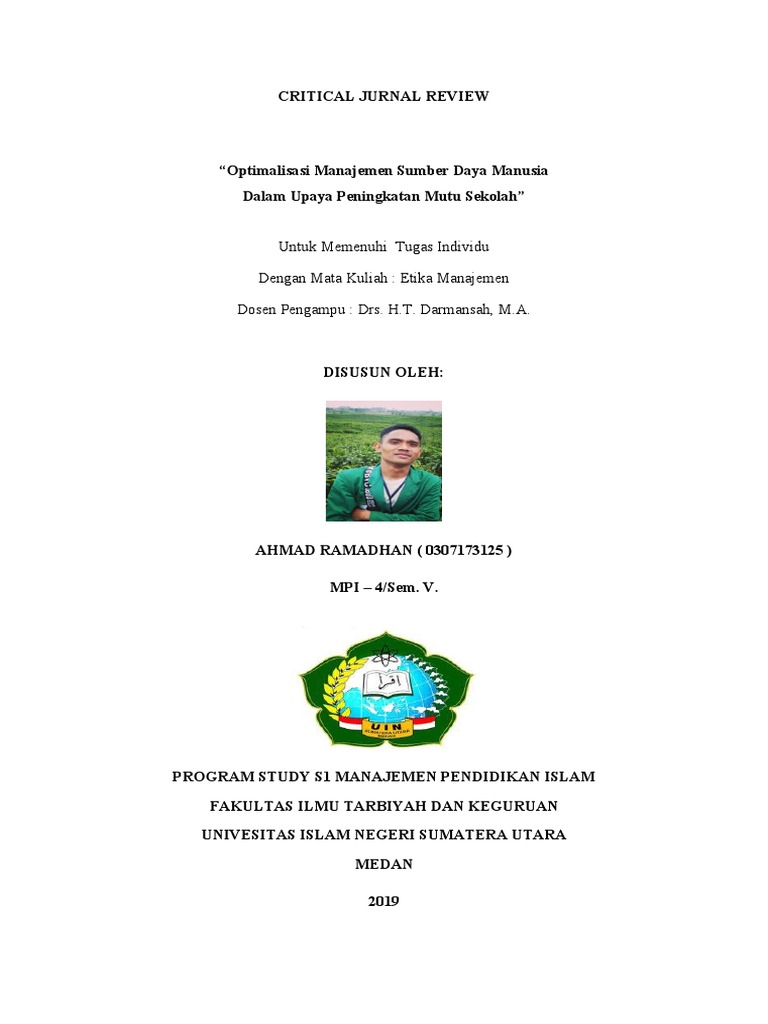 CJR Etika Manajemen | PDF