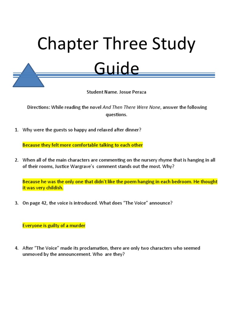 Anttwn CH 3 Questions | PDF