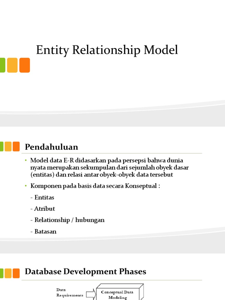 Panduan Lengkap Model E-R | PDF