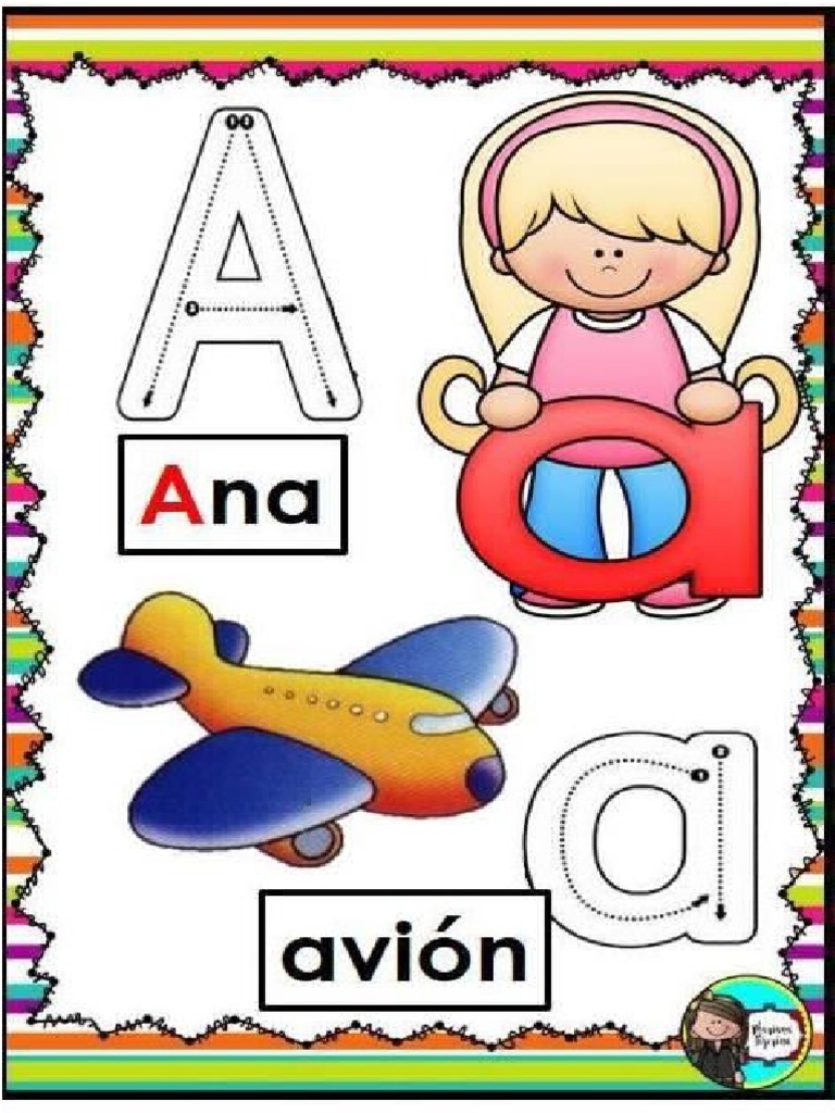 Abecedario Ilustrado | PDF