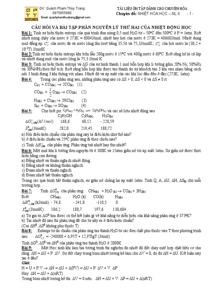 BT - Nhiet NL2 | PDF