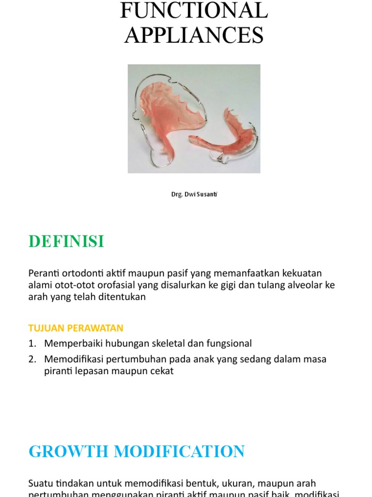 Functional Appliances | PDF