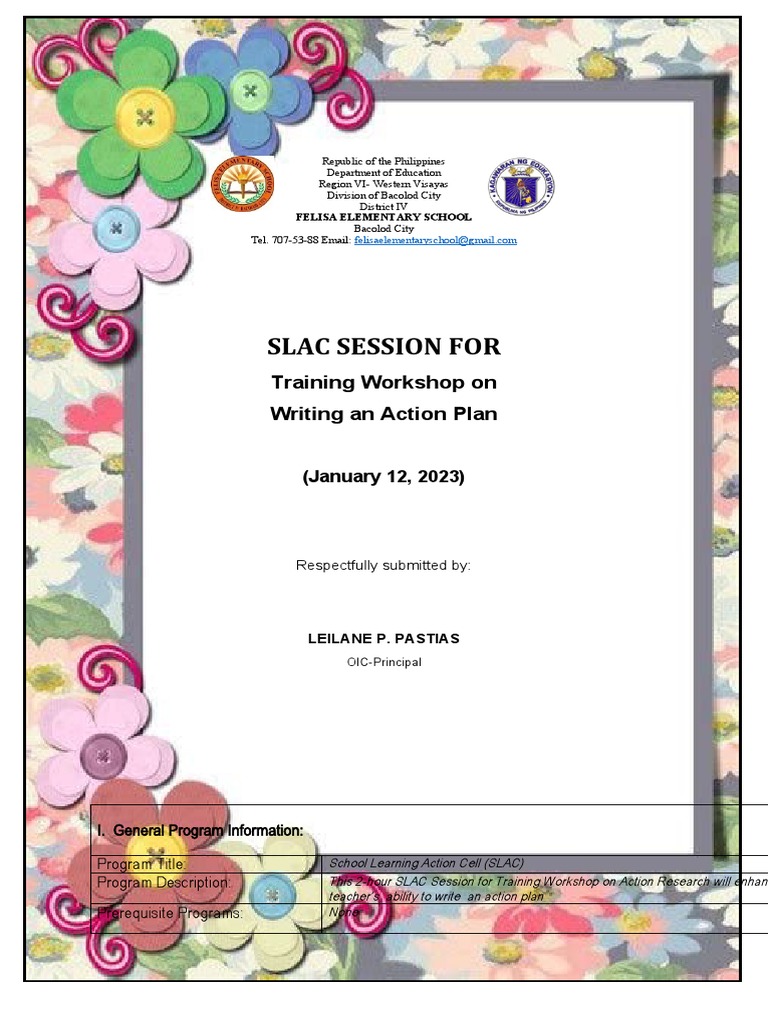 Training Design SLAC | PDF