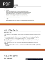 O Level Space Physics Notes | PDF | Redshift | Solar System