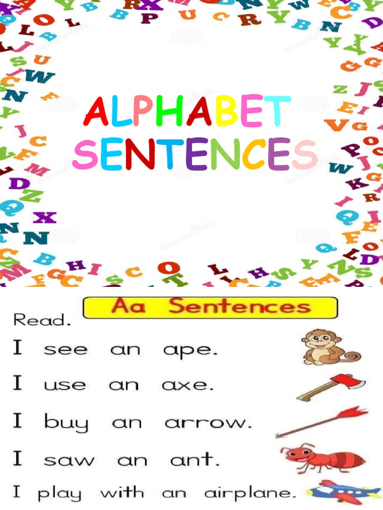 Alphabet Sentences | PDF