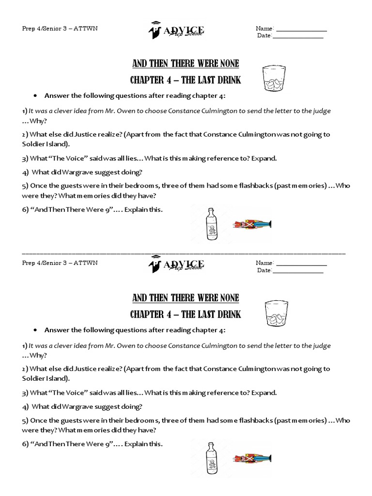 Chapter 4 Questions for ATTWN Analysis | PDF