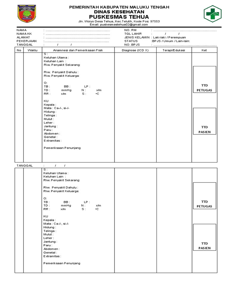 Rekam Medis Poli | PDF
