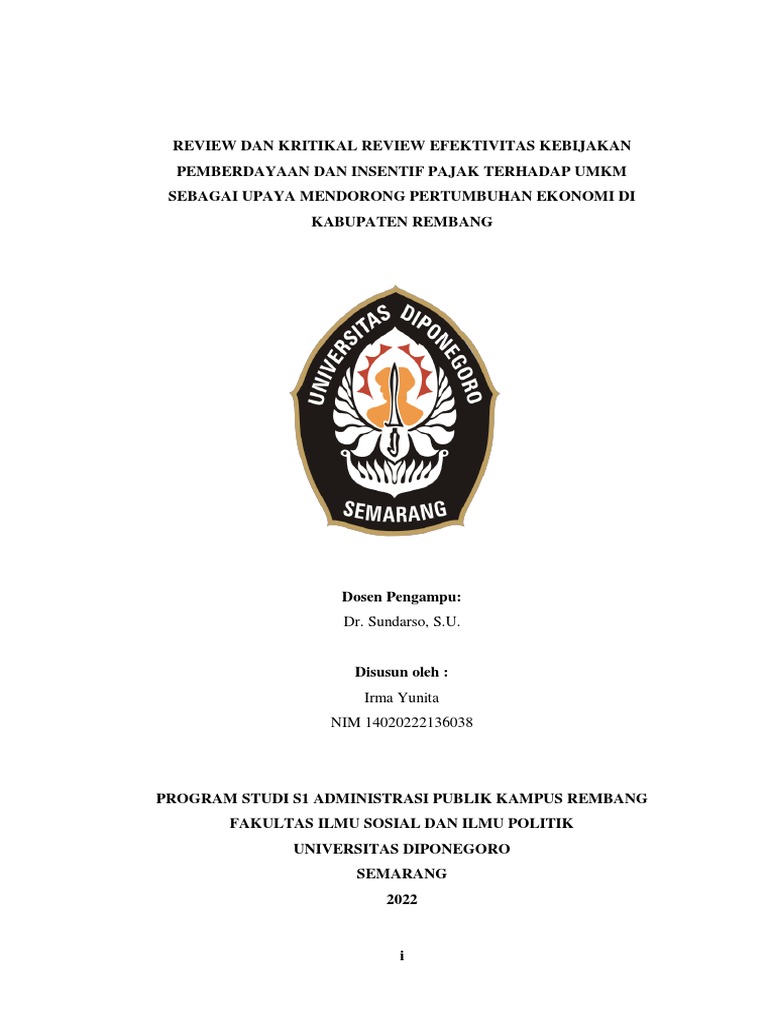 PIAP MAKALAH Review Jurnal | PDF