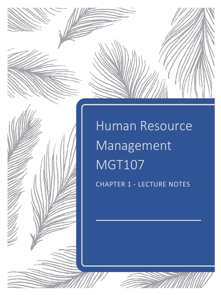 Foundations of Human Resource Development | PDF | Human Resource ...