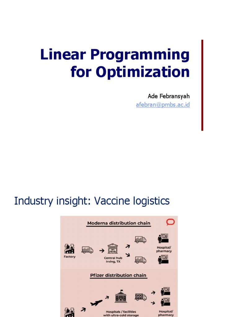 2023 2 Linear Programming | PDF | Linear Programming | Mathematical ... 2023 2 Linear Programming | PDF | Linear Programming | Mathematical ...