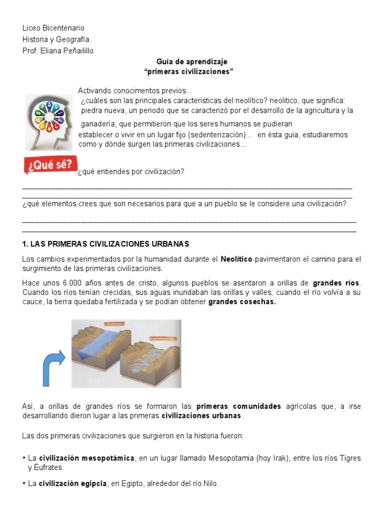 Primeras Civilizaciones Modulo I Descargar Gratis Pdf Antiguo