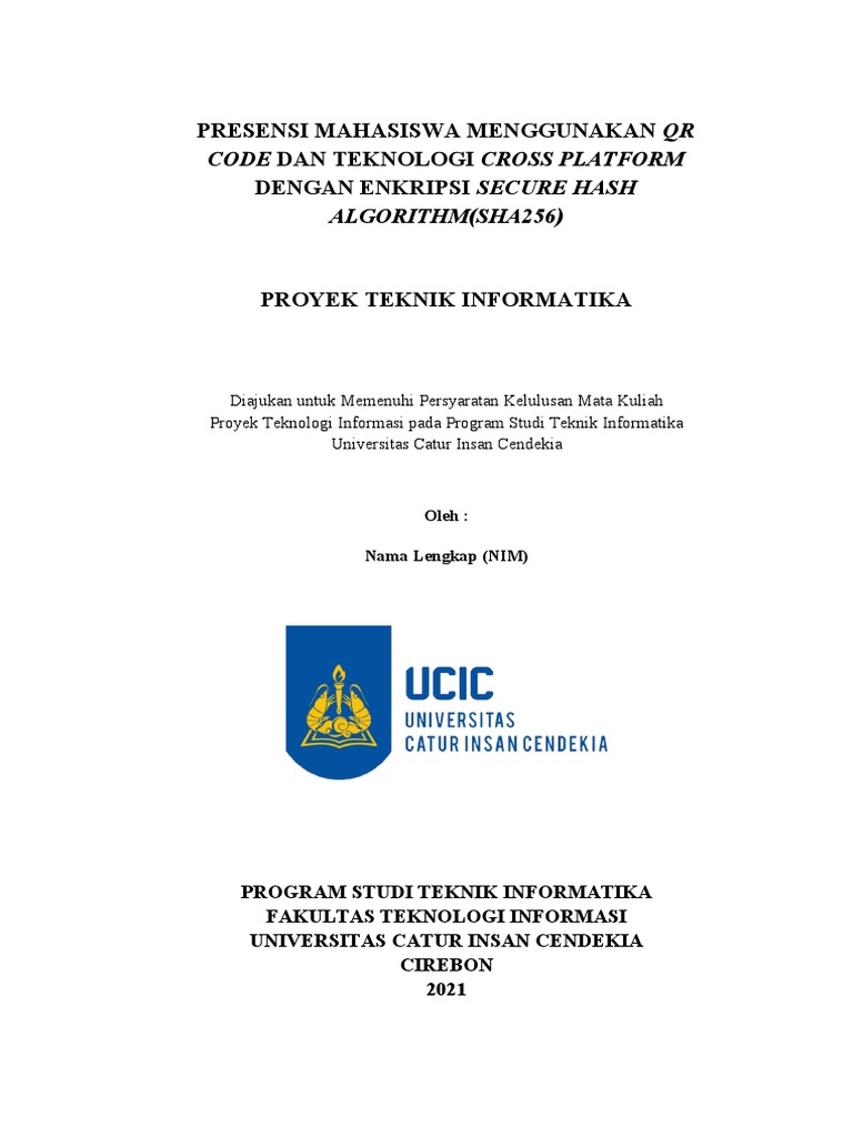Contoh Proposal Proyek TI | PDF