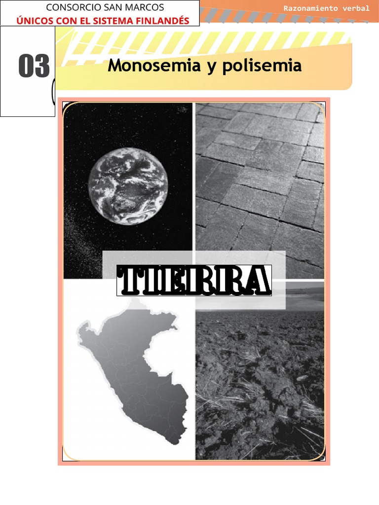 MONOSEMIA Y POLISEMIA Ariana Yamile | PDF