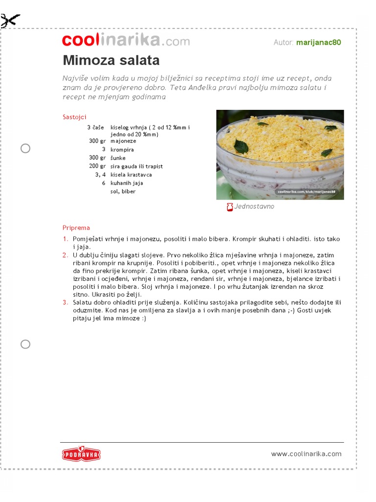 mimoza-salata | PDF
