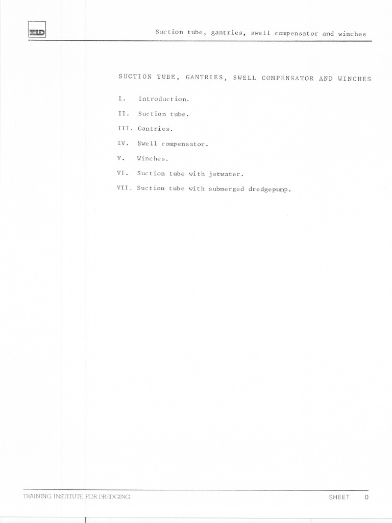 04-08 Suction Tube Gantries Swell Compensator and Winches | PDF