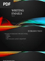 Professional Email Writing | PDF