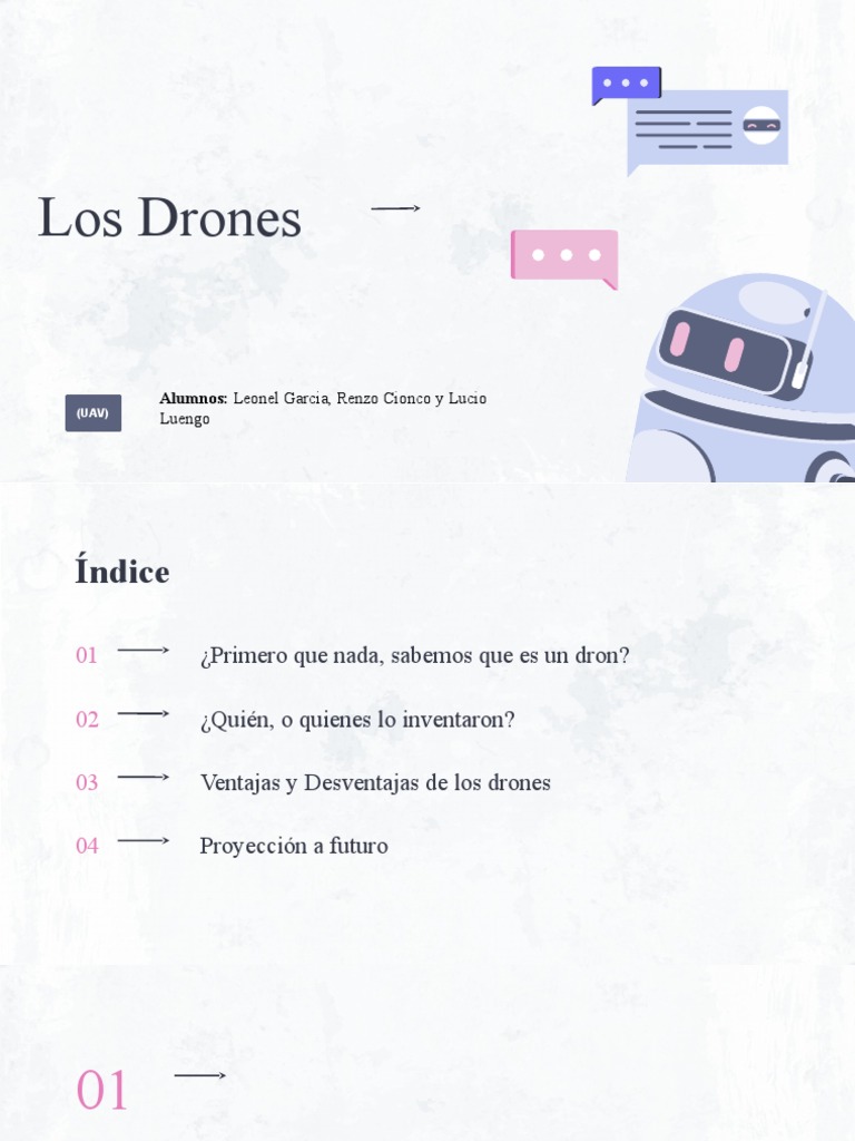 Los Drones | PDF | Vehículo aéreo no tripulado | Aeronave