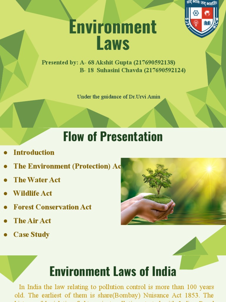 Environment Law | PDF | Environmental Law | Environmental Protection