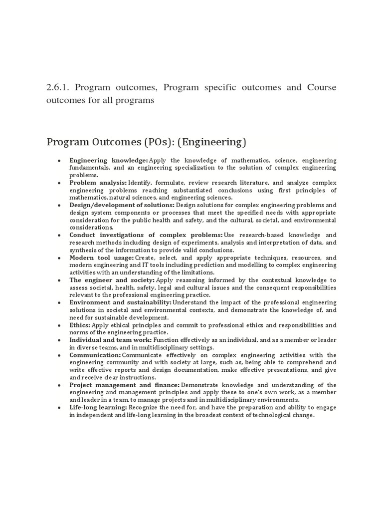 2.6.1 Po Co Pso Peo | PDF | Engineering | Sustainability