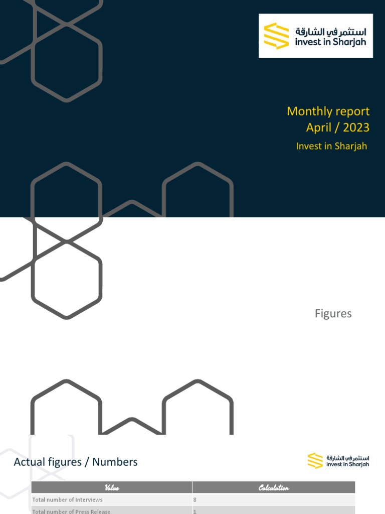 Iis Monthly Report - April 2023 | PDF