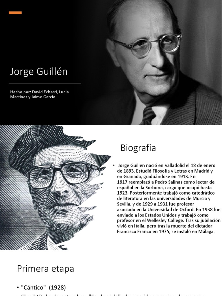 Jorge Guillen | PDF