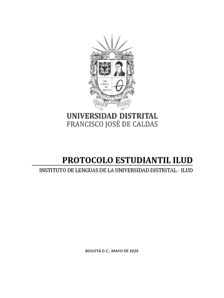 Protocolo Estudiantil ILUD | PDF | Cheque | Evaluación