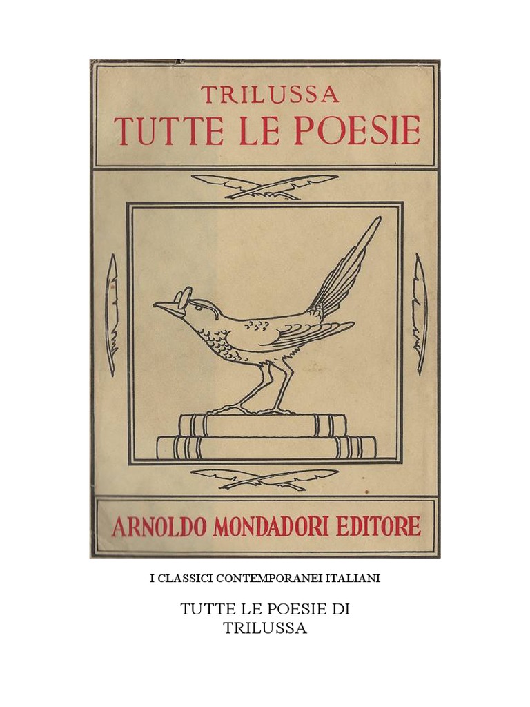Trilussa Tutte Le Poesie | PDF