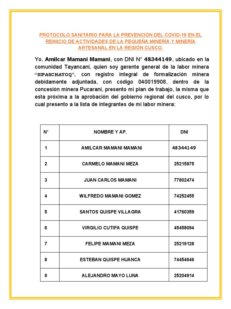 Protocolo Amilcar | PDF | Minería | Infección