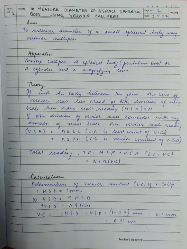 Class 11 Phy Prac File Jo | PDF Class 11 Phy Prac File Jo | PDF