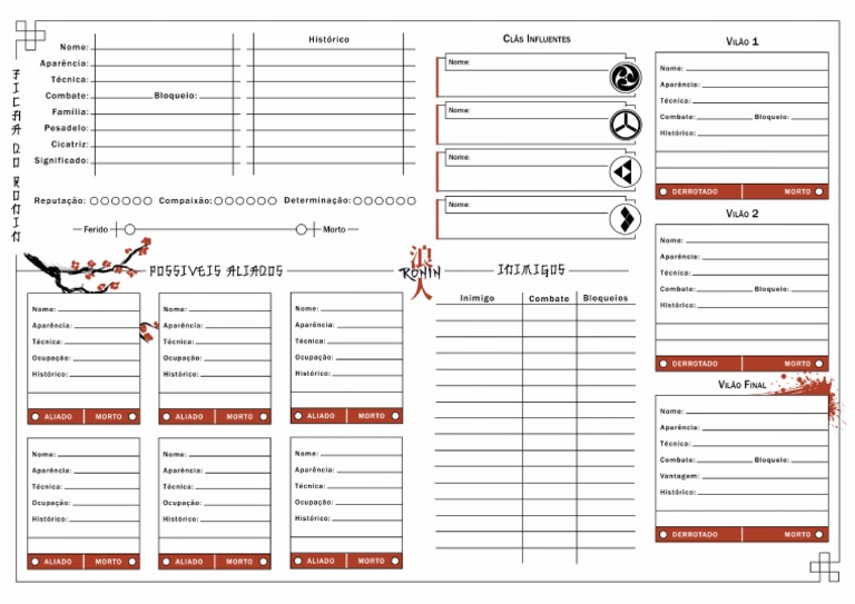 5b - Ficha ROnin | PDF