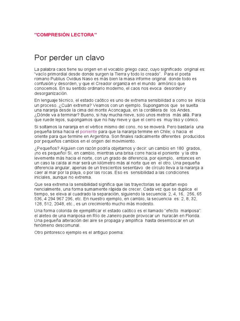 El Caos y su Impacto en Sistemas Complejos | PDF | Teoría del caos | Arco iris