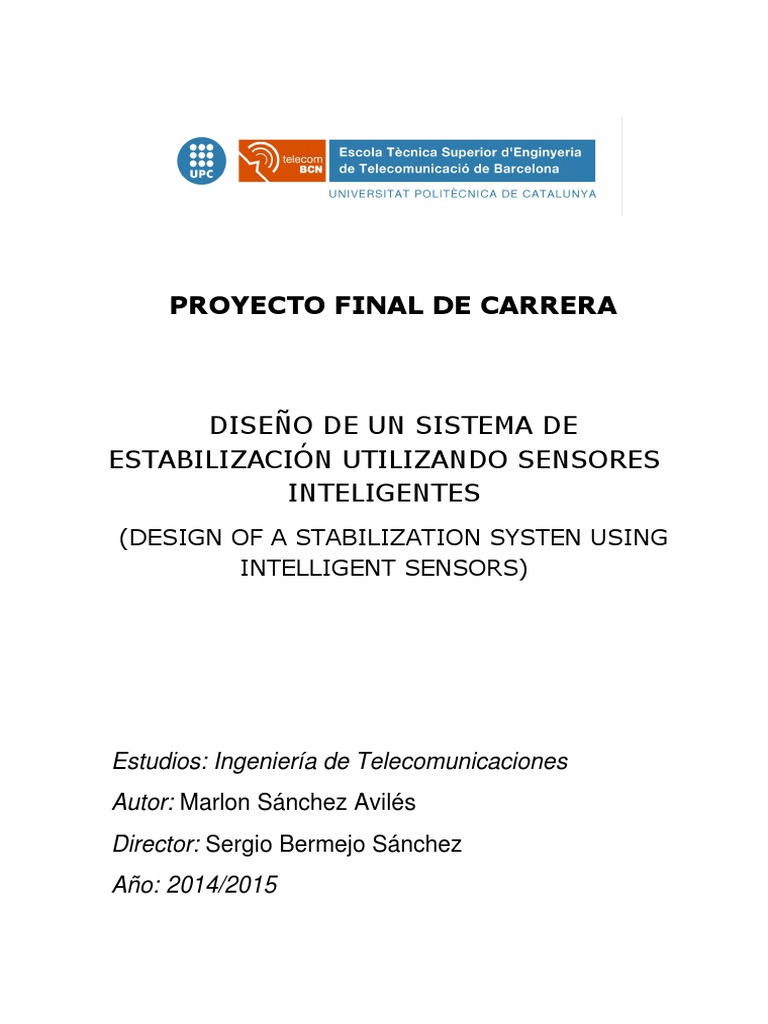 Proyecto Final de Carrera | PDF | Acelerómetro | Microprocesador